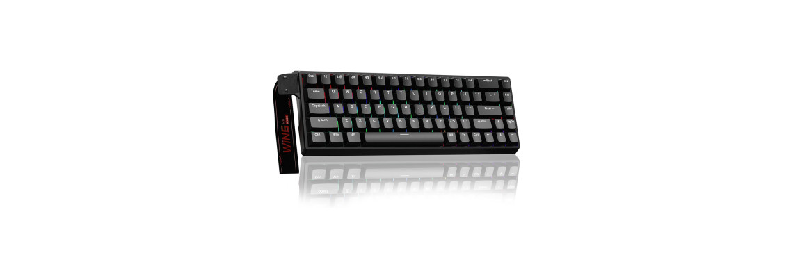 AULA WIN68 HE Black (Magnetic Switch) Claviers AULA Maroc