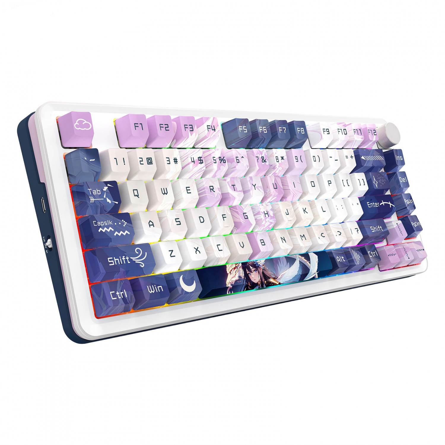 Redragon Cyrus Pro K681AGC RGB PRO Wireless Claviers Redragon Maroc