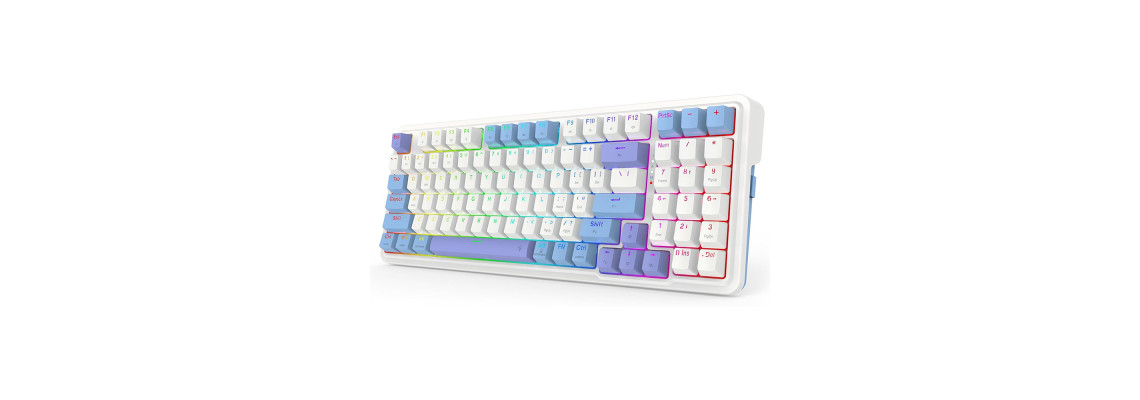 Redragon K664WBP Gloria PRO 60% Wireless RGB Claviers Redragon Maroc