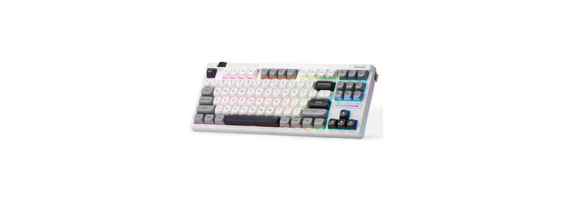 Redragon K729 OTIM Pro Wireless Mechanical Keyboard (White/Grey/Bla...