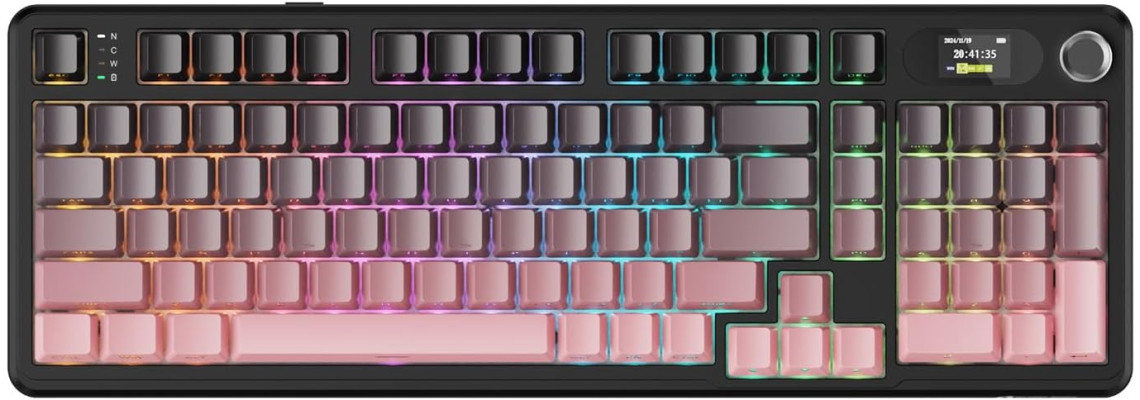 ATTACK SHARK X98 PRO Wireless Blueberry Switch (Blackberry) Clavier...